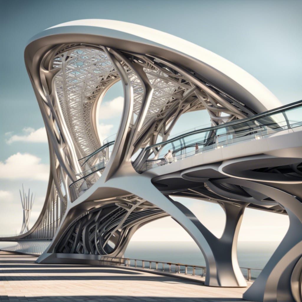 Luxurious bridge - AI Generated Artwork - NightCafe Creator