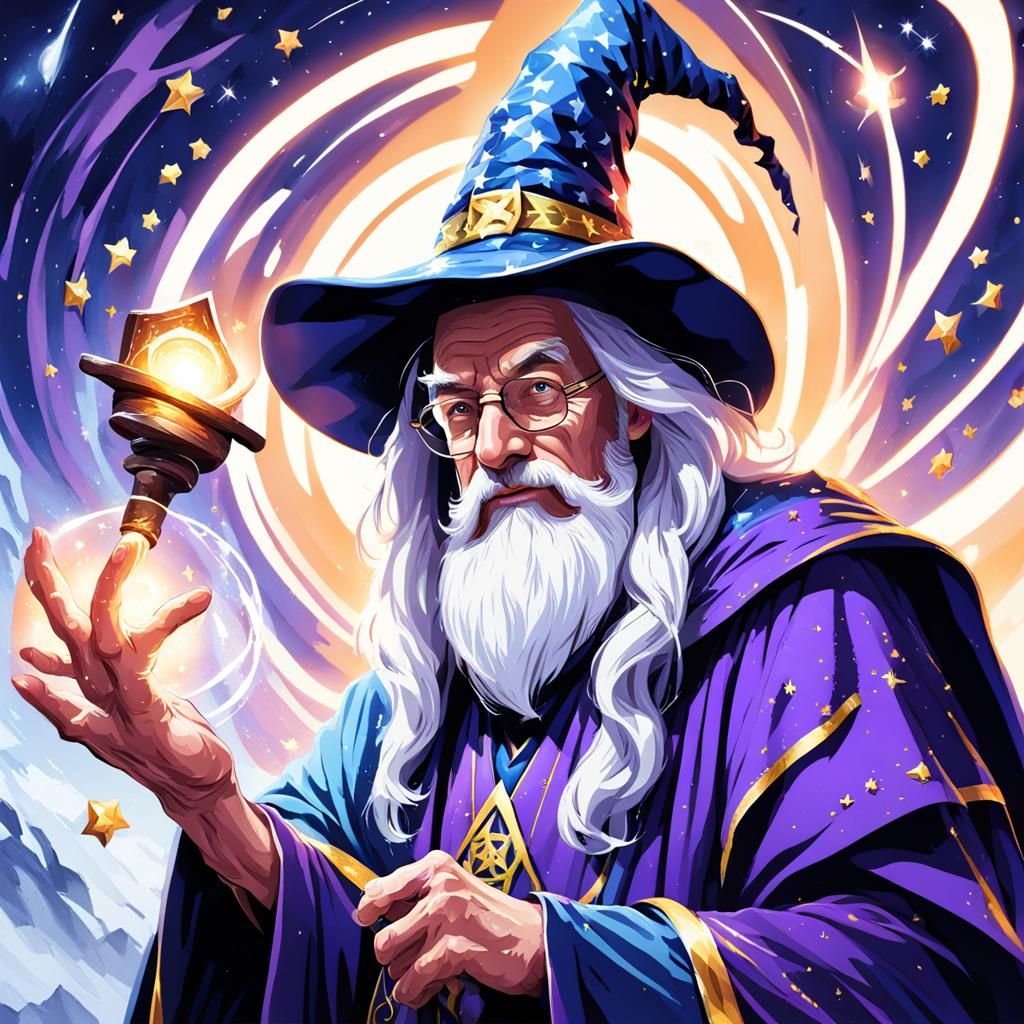 Wizard - AI Generated Artwork - NightCafe Creator
