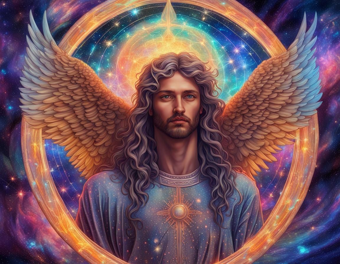 Cassiel the Archangel - AI Generated Artwork - NightCafe Creator
