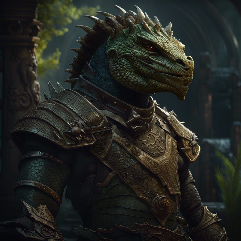 Lizardman - AI Generated Artwork - NightCafe Creator
