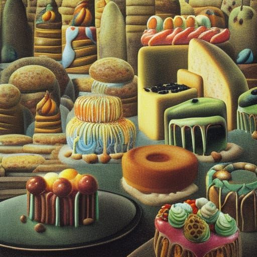 Cakeland - AI Generated Artwork - NightCafe Creator