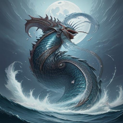 The Legendary Oarfish Sword - Ethereal Serpentine Sword with...