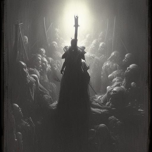 Glaring at me in the light is my little toy gun - AI Generated Artwork ...