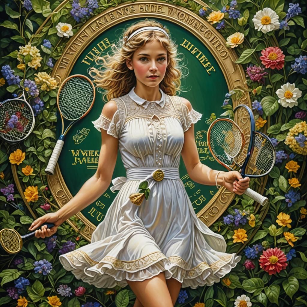 Wimbledon 2024 4 - AI Generated Artwork - NightCafe Creator