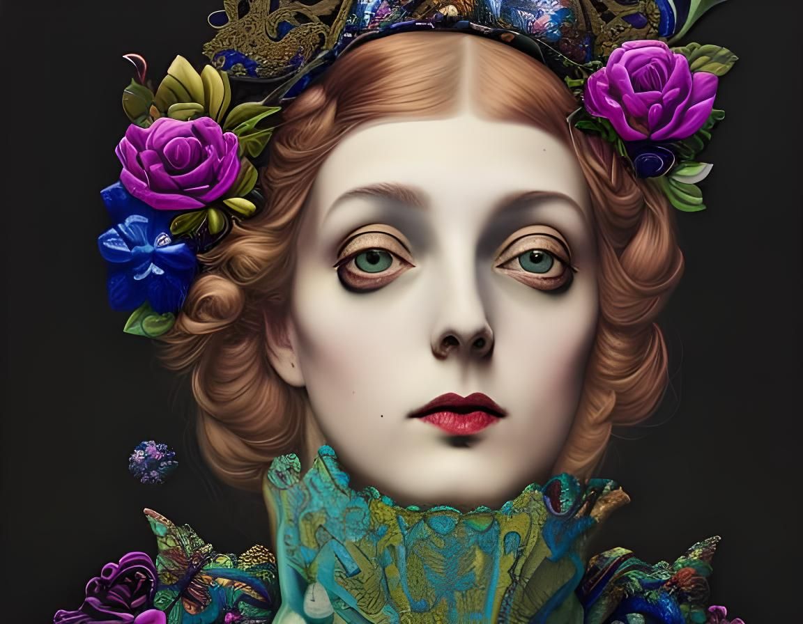 victorian girl with promise - AI Generated Artwork - NightCafe Creator