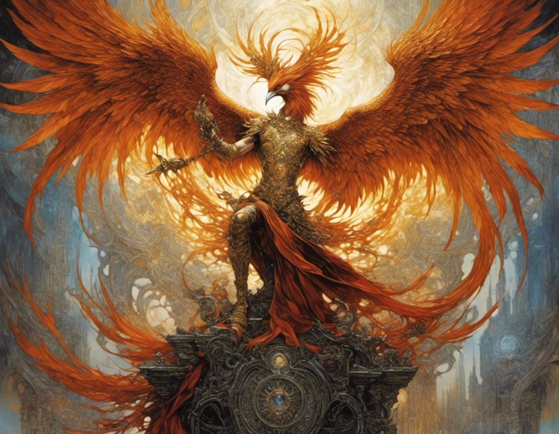 Final fantasy Phoenix down resurrection - AI Generated Artwork ...