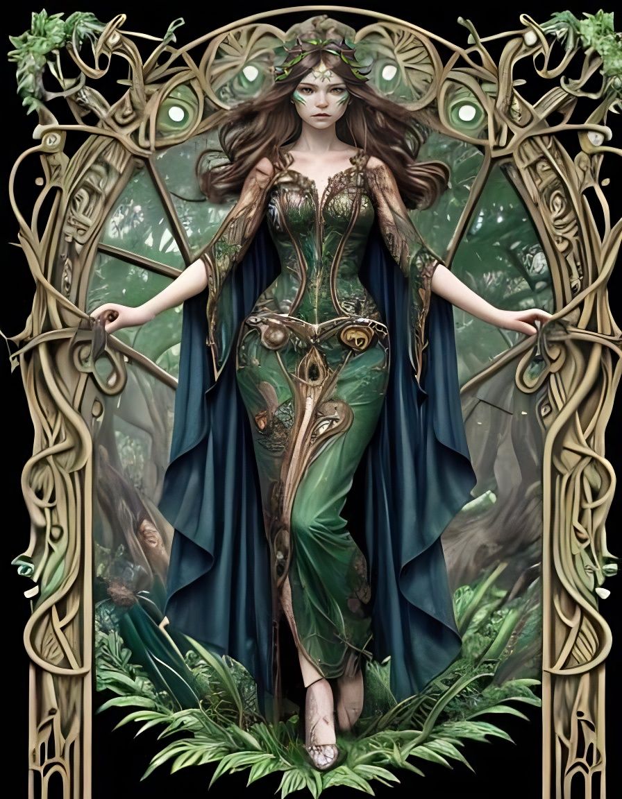 Arduinna, a Celtic goddess of the forest and the hunt