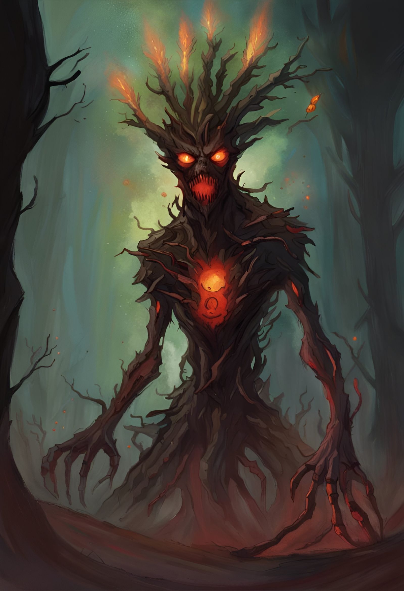 The Ent are peaceful giants... usually. - AI Generated Artwork ...