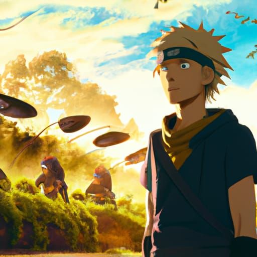 Naruto. - AI Generated Artwork - NightCafe Creator