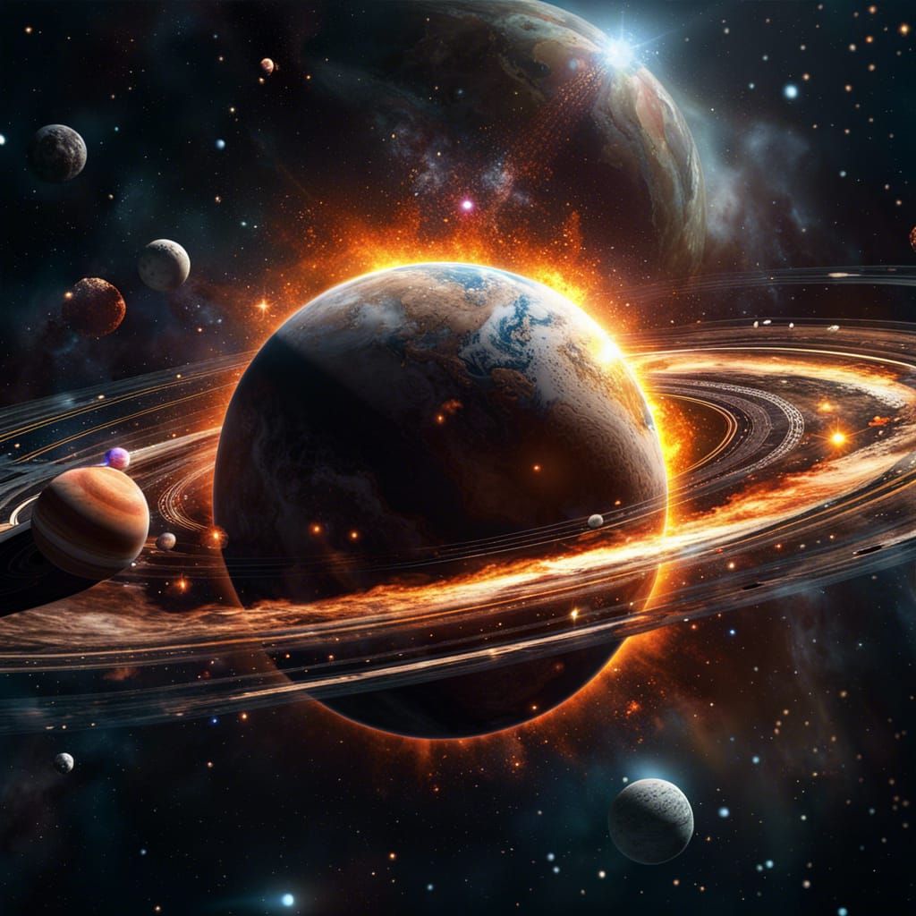 Space - AI Generated Artwork - NightCafe Creator