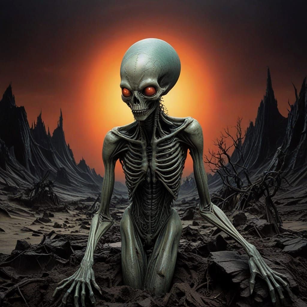 Alien Portrait 8 - Alien Portrait 8