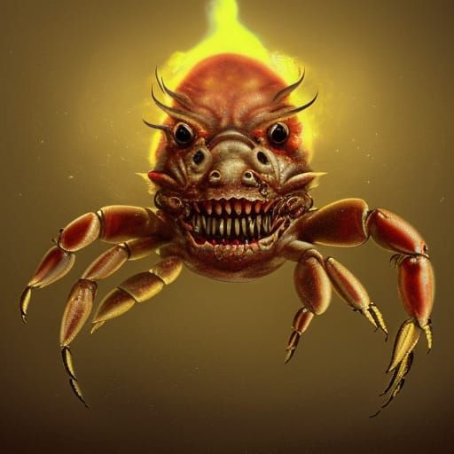 Crab people - AI Generated Artwork - NightCafe Creator