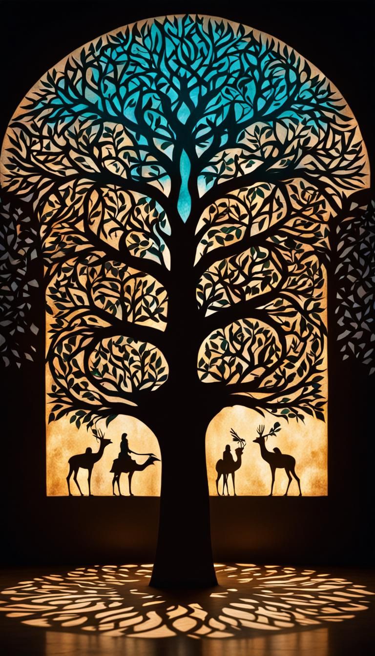 Tree of Life: Jordan - AI Generated Artwork - NightCafe Creator