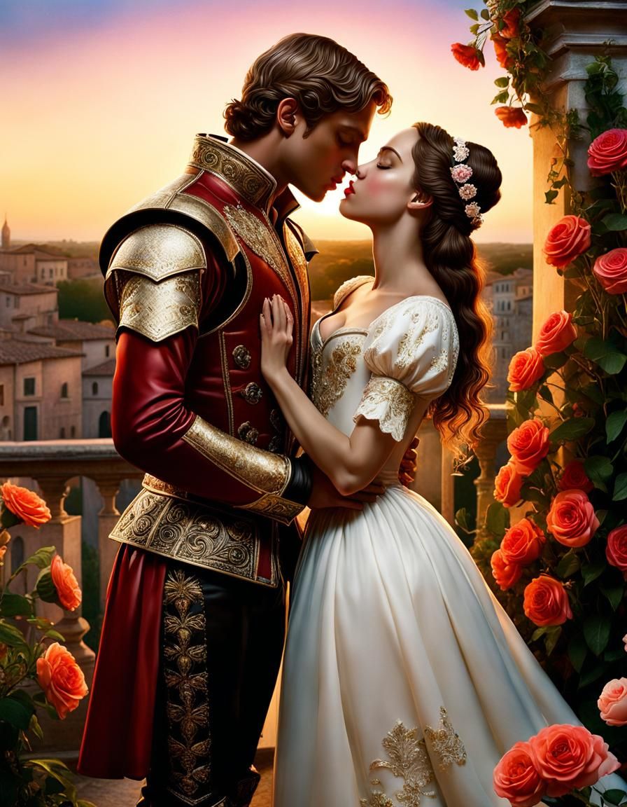 Falling in love - AI Generated Artwork - NightCafe Creator