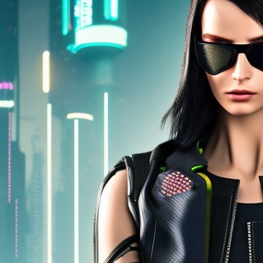 Razorgirl - AI Generated Artwork - NightCafe Creator