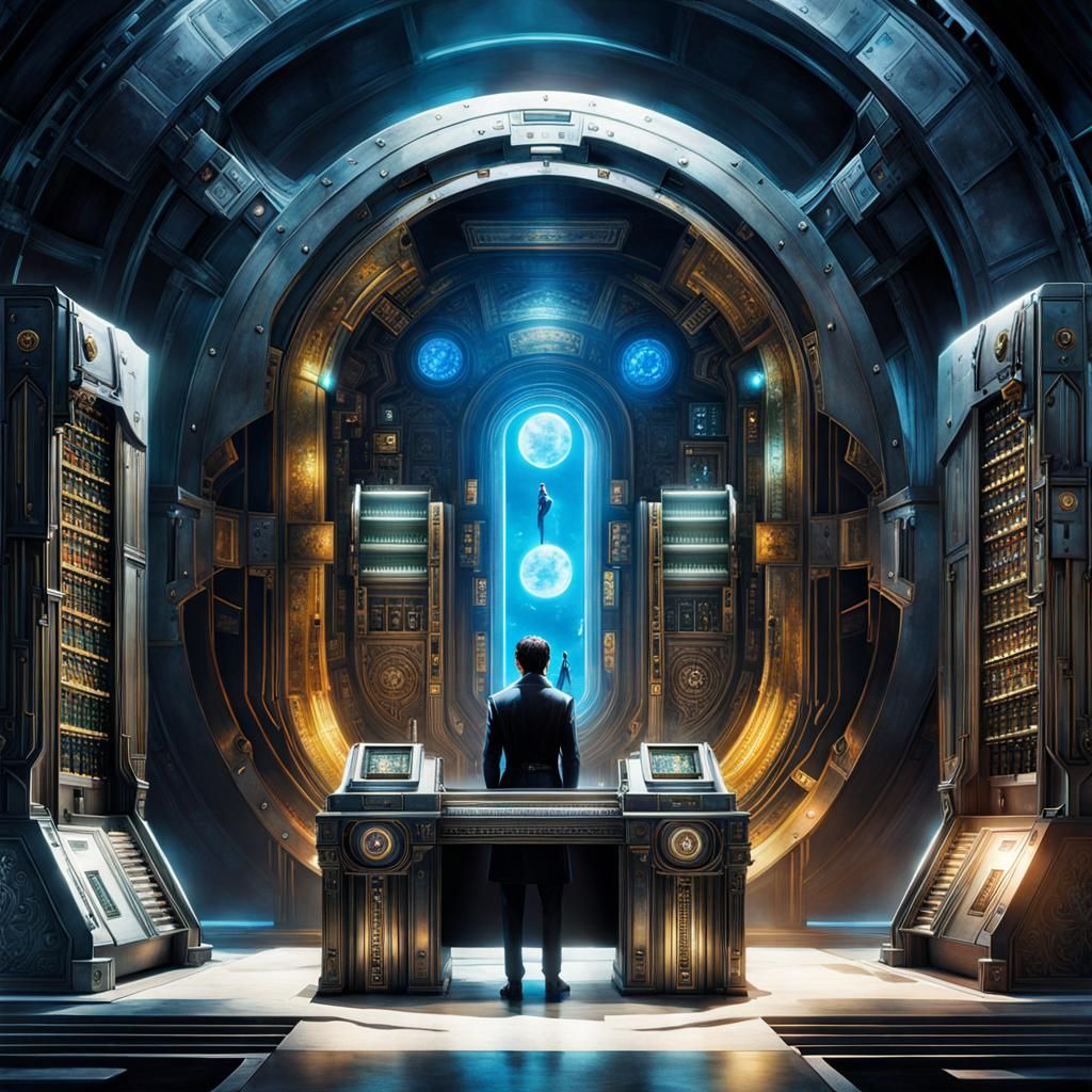 Fallout Overseer on Duty - AI Generated Artwork - NightCafe Creator