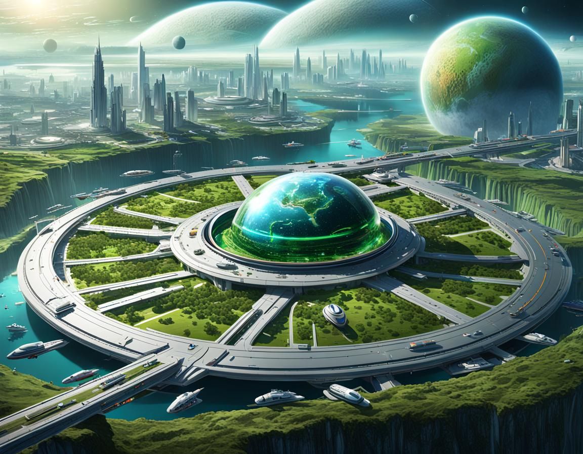 World of the Worlds - AI Generated Artwork - NightCafe Creator