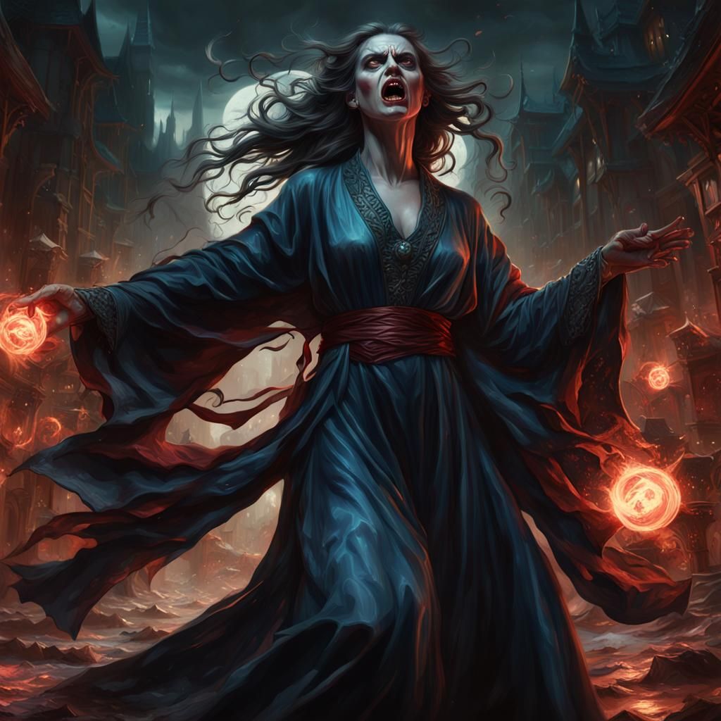 Women vampire. - AI Generated Artwork - NightCafe Creator