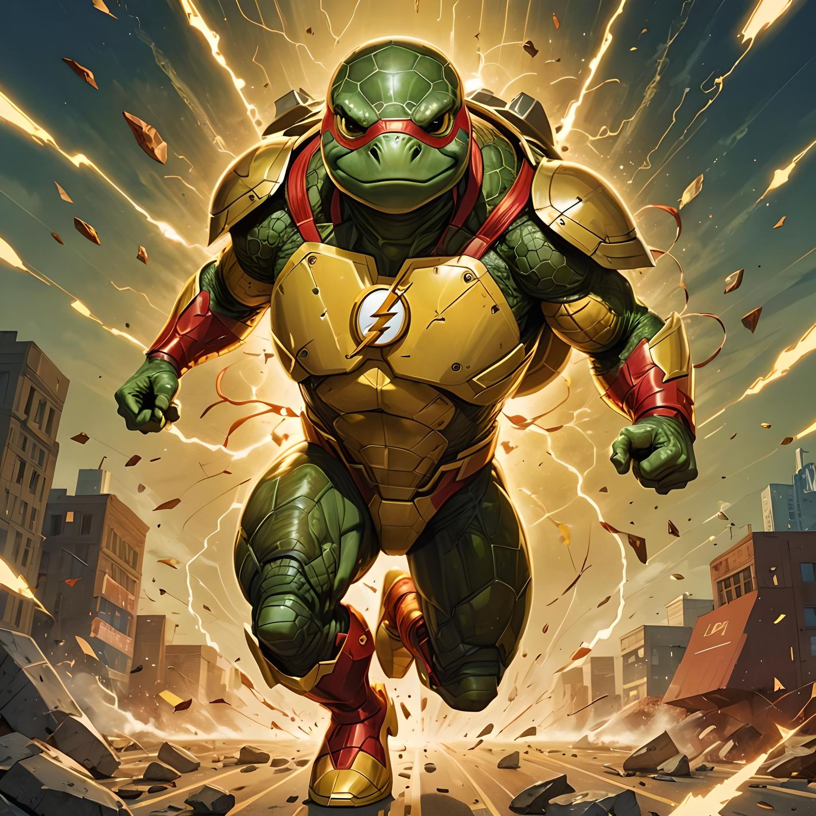 The Fastest Turtle Alive - AI Generated Artwork - NightCafe Creator