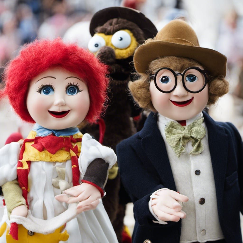 friendly puppets - AI Generated Artwork - NightCafe Creator