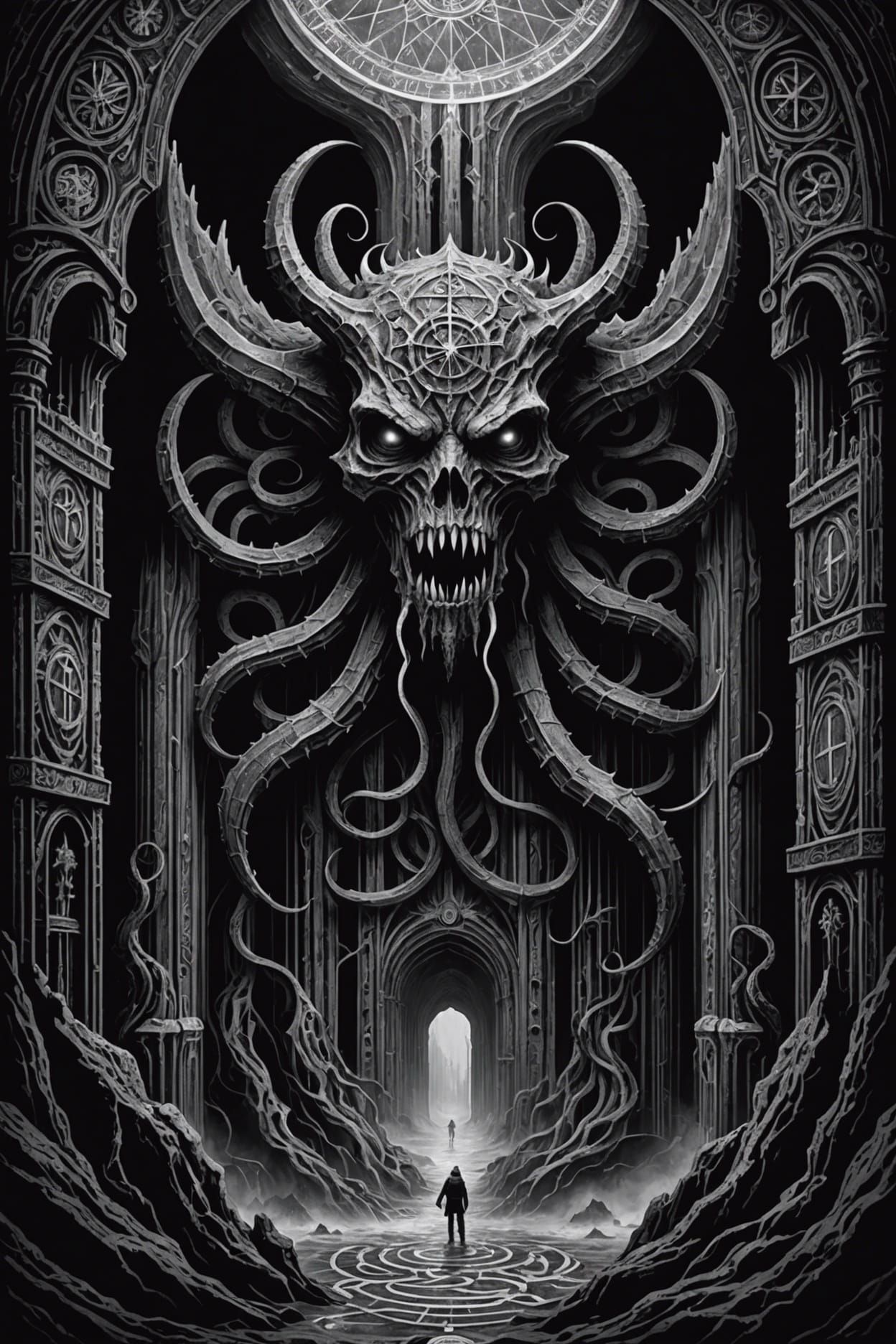 The Demon's Lair - AI Generated Artwork - NightCafe Creator