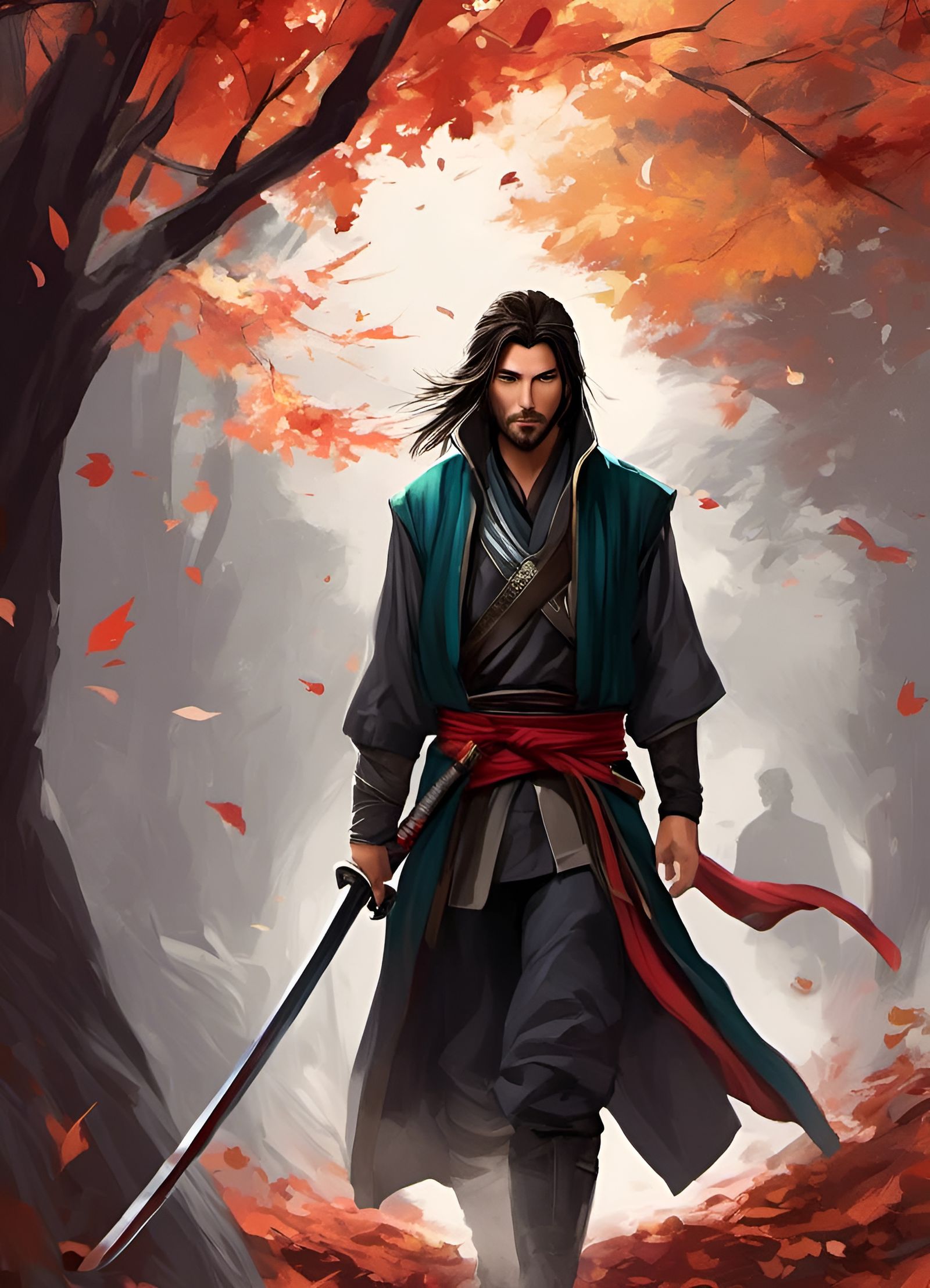 Samurai Zeb - AI Generated Artwork - NightCafe Creator