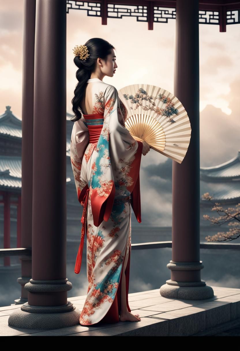 Morning mist maiden - AI Generated Artwork - NightCafe Creator