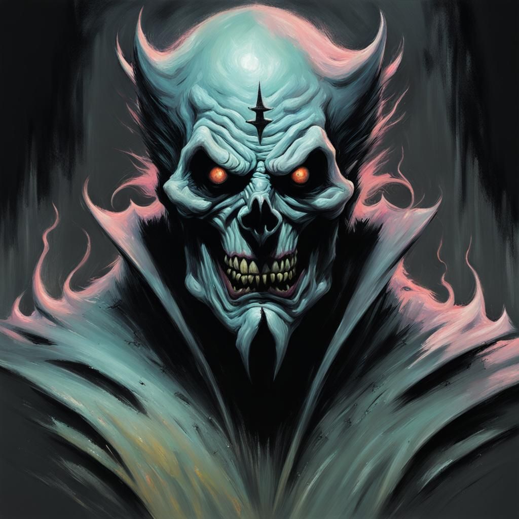 Pastel colour sinister art - AI Generated Artwork - NightCafe Creator