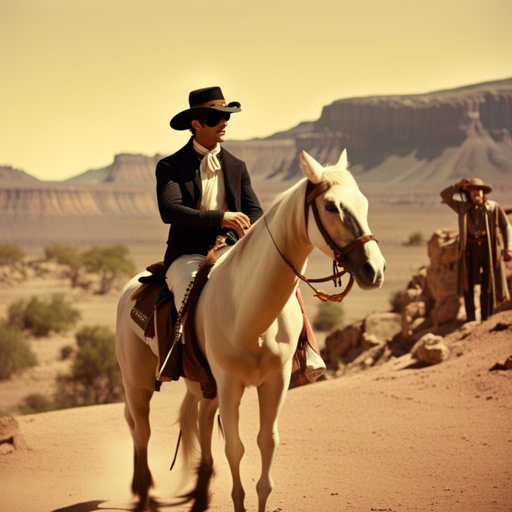 the lone ranger - AI Generated Artwork - NightCafe Creator