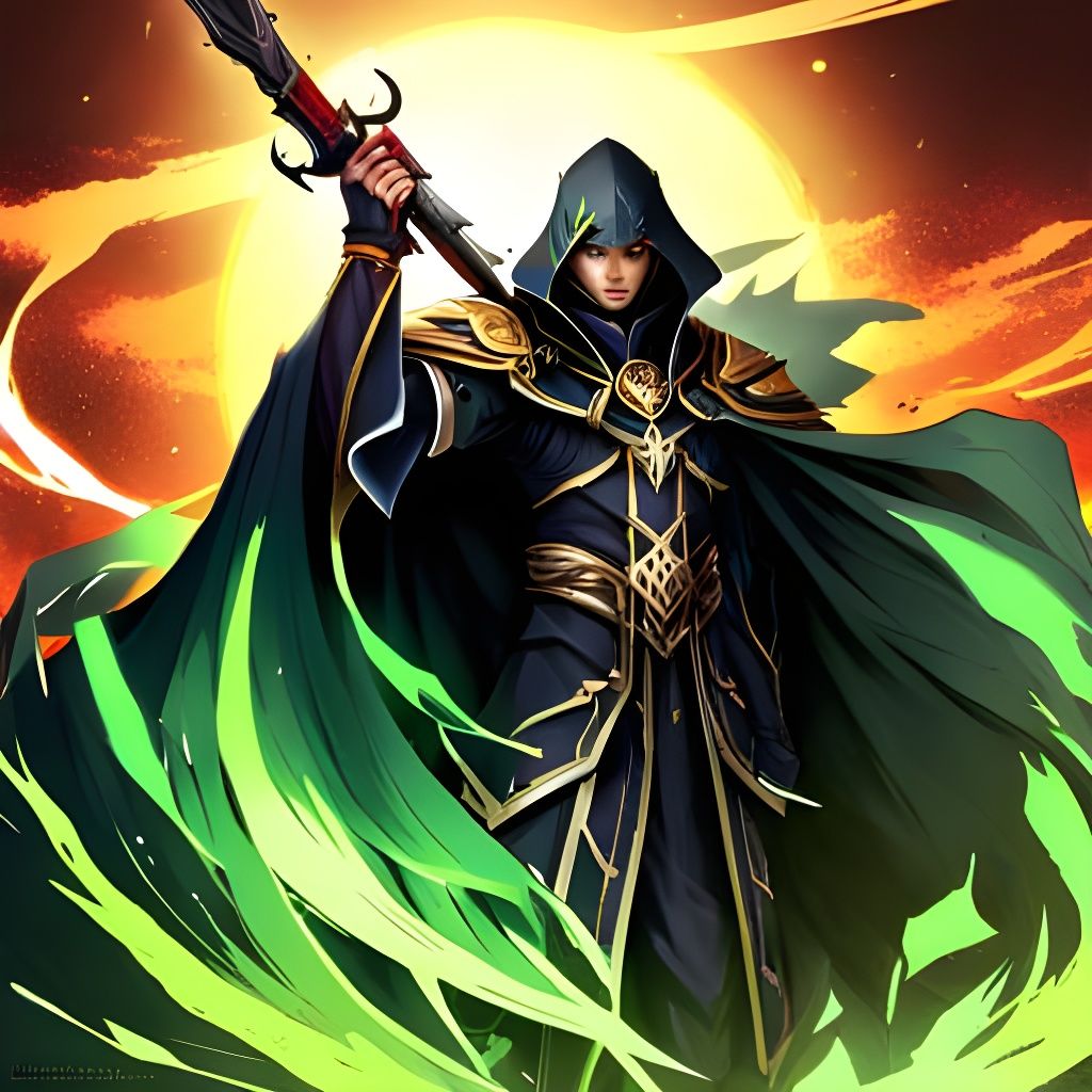 Warlock appearing out of thin air - AI Generated Artwork - NightCafe ...