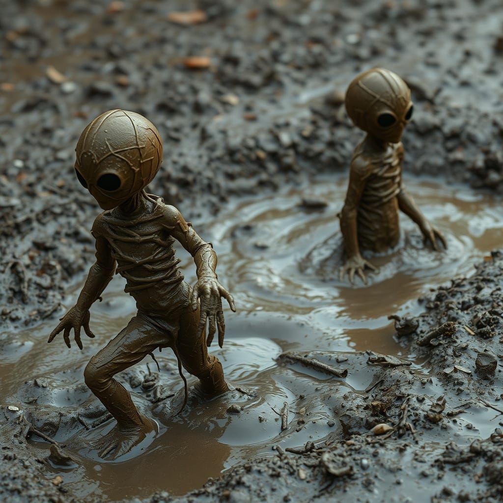 Mudmen part 5 - Muddy, Humanoid Figures Rise from the Earth