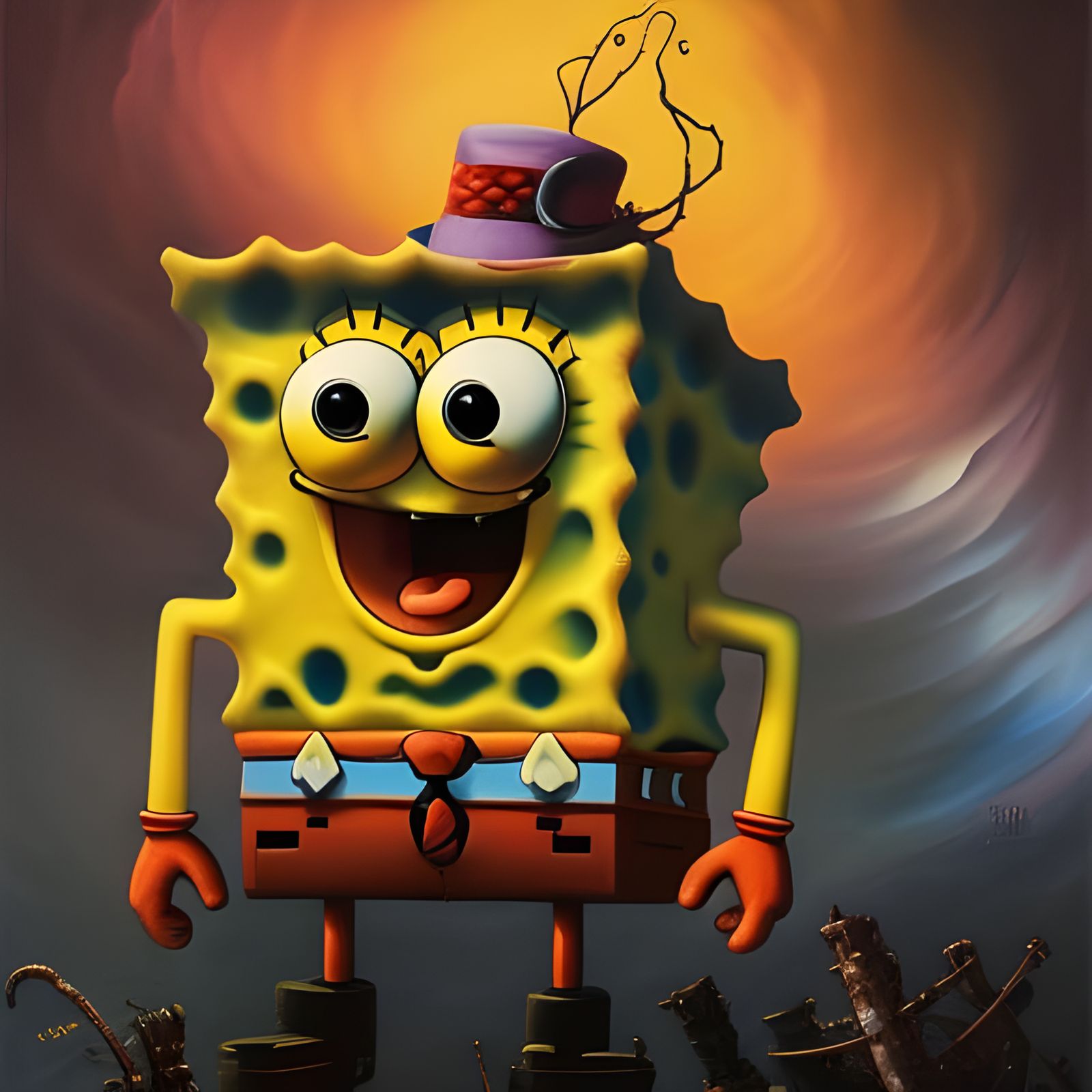 BOB THE OVERLORD OF WAR (+ Polyphonic Prose) - AI Generated Artwork - NightCafe Creator