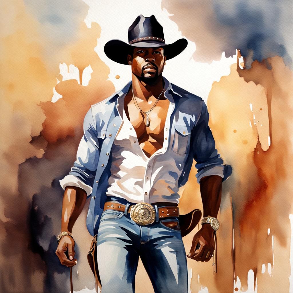 Cowboy 231107B - AI Generated Artwork - NightCafe Creator