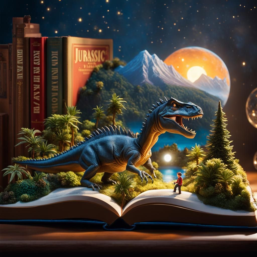 Just one more chapter... - AI Generated Artwork - NightCafe Creator