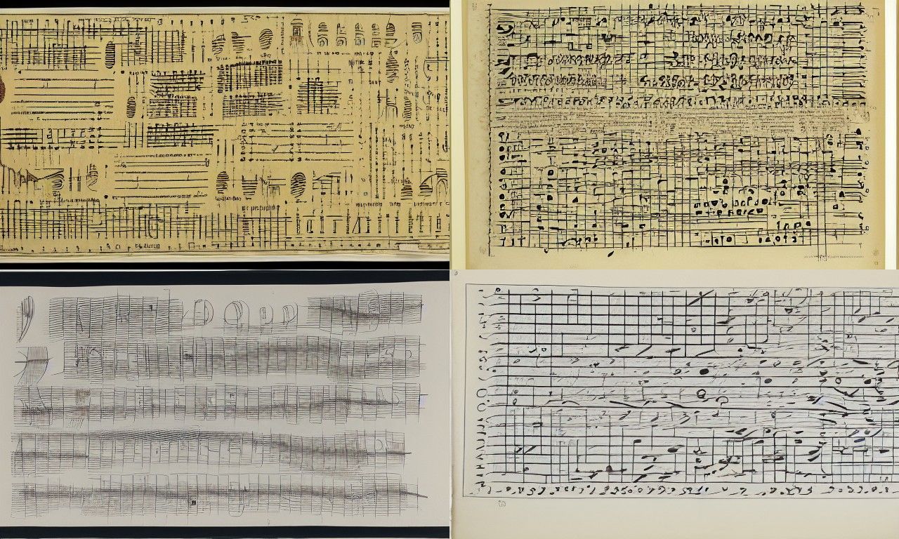 Graphic score; Graphic notation; Cathy Berberian; John Cage; Cornelius ...