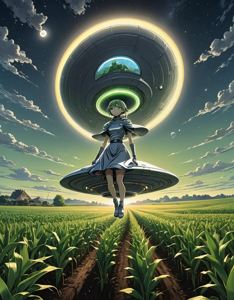 My Alien Bride! -- Anime - AI Generated Artwork - NightCafe Creator