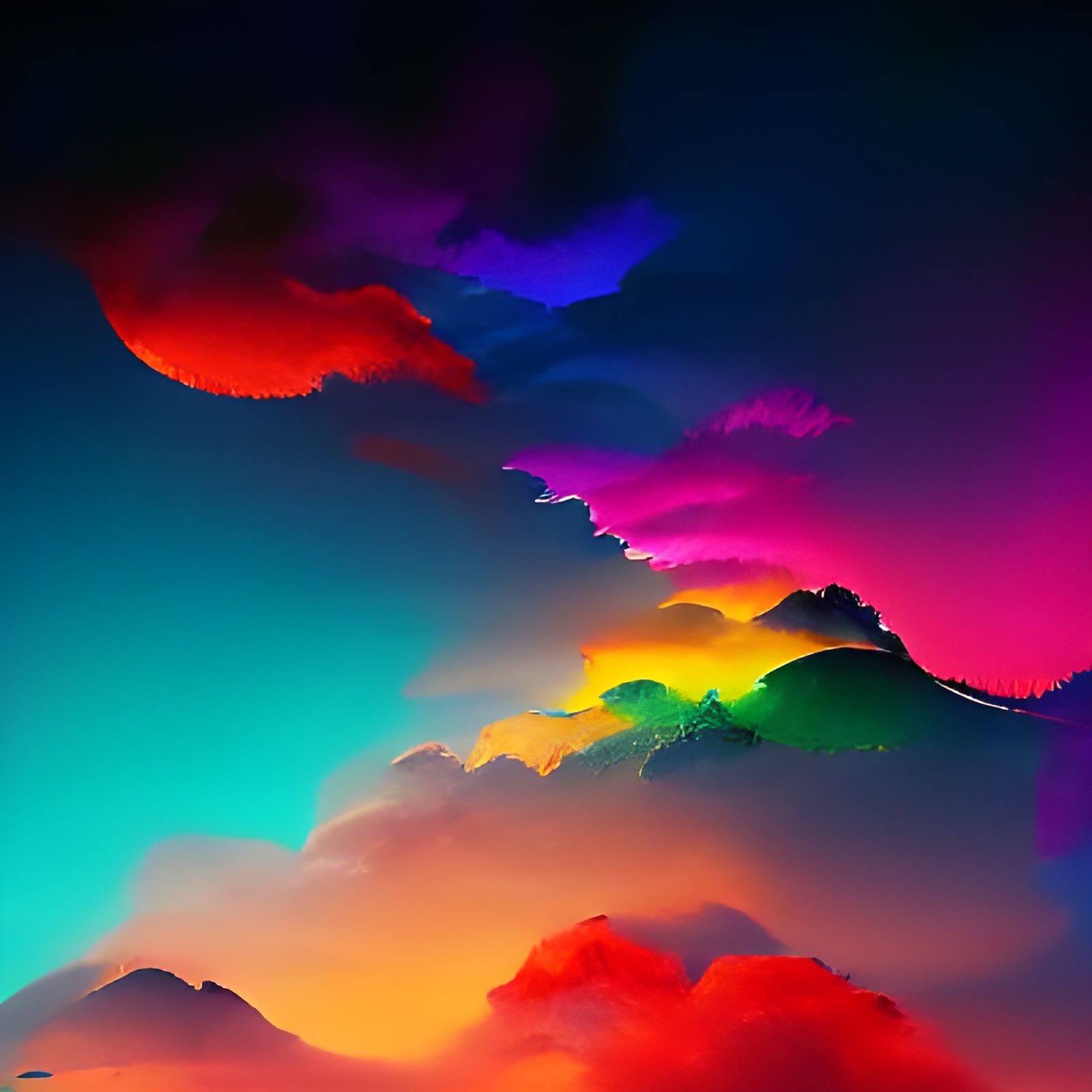 colourful - AI Generated Artwork - NightCafe Creator