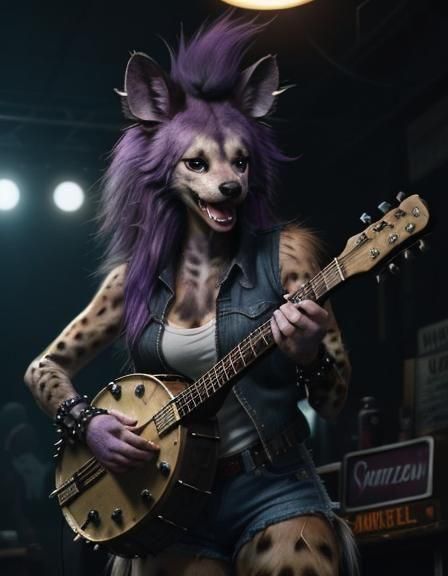 Scuzzy's Black-metal Banjo - AI Generated Artwork - NightCafe Creator