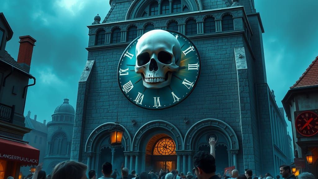 IT'S DEATH O'CLOCK! - Timeless Macabre in a Bustling Medieva...