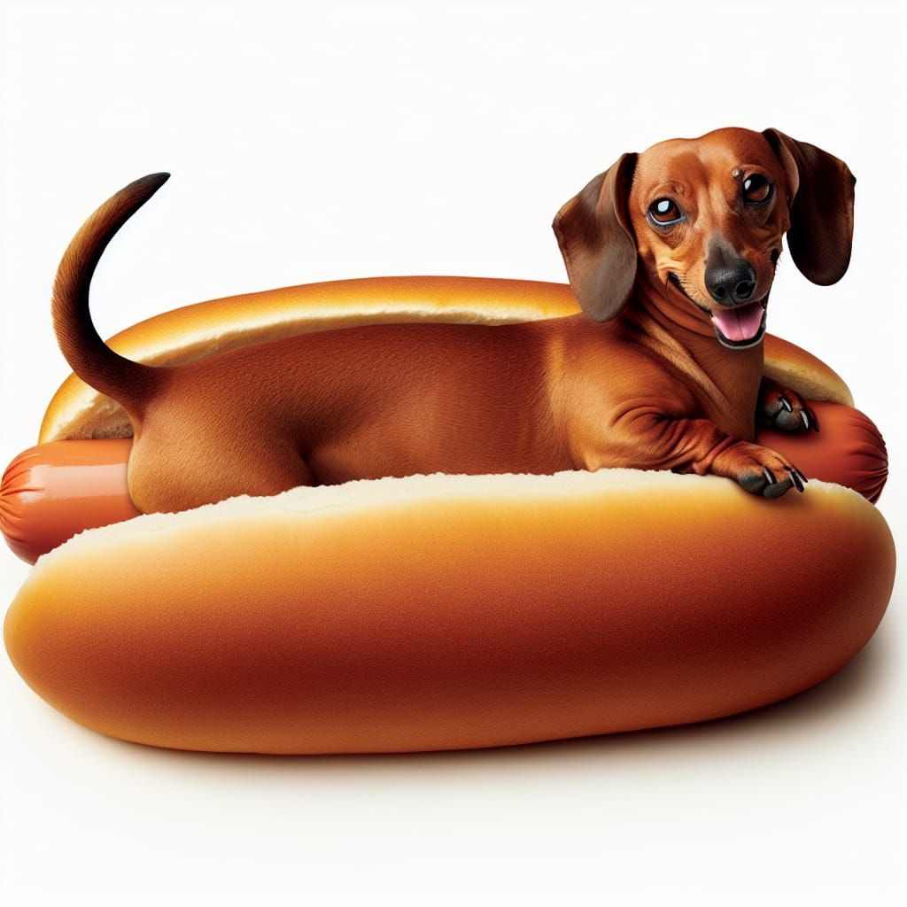 Weiner Dog - AI Generated Artwork - NightCafe Creator