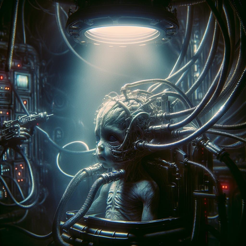 Alien Hybrid - AI Generated Artwork - NightCafe Creator