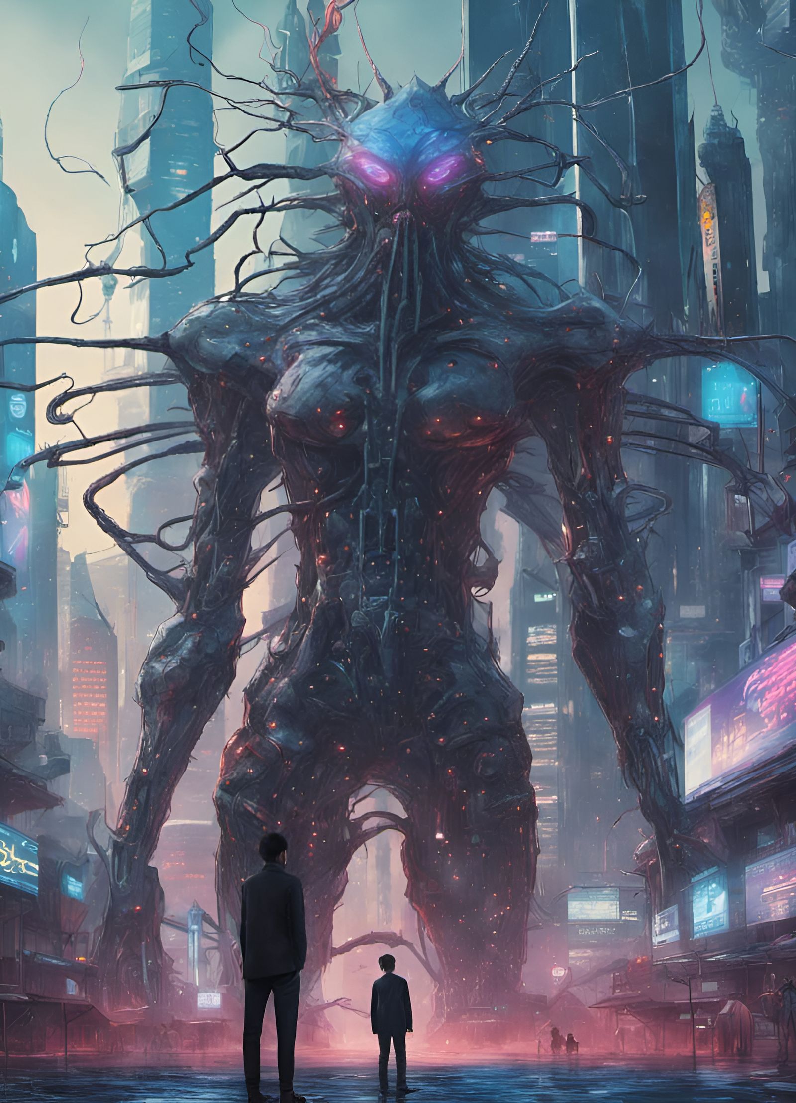 Corrupted Entity - AI Generated Artwork - NightCafe Creator