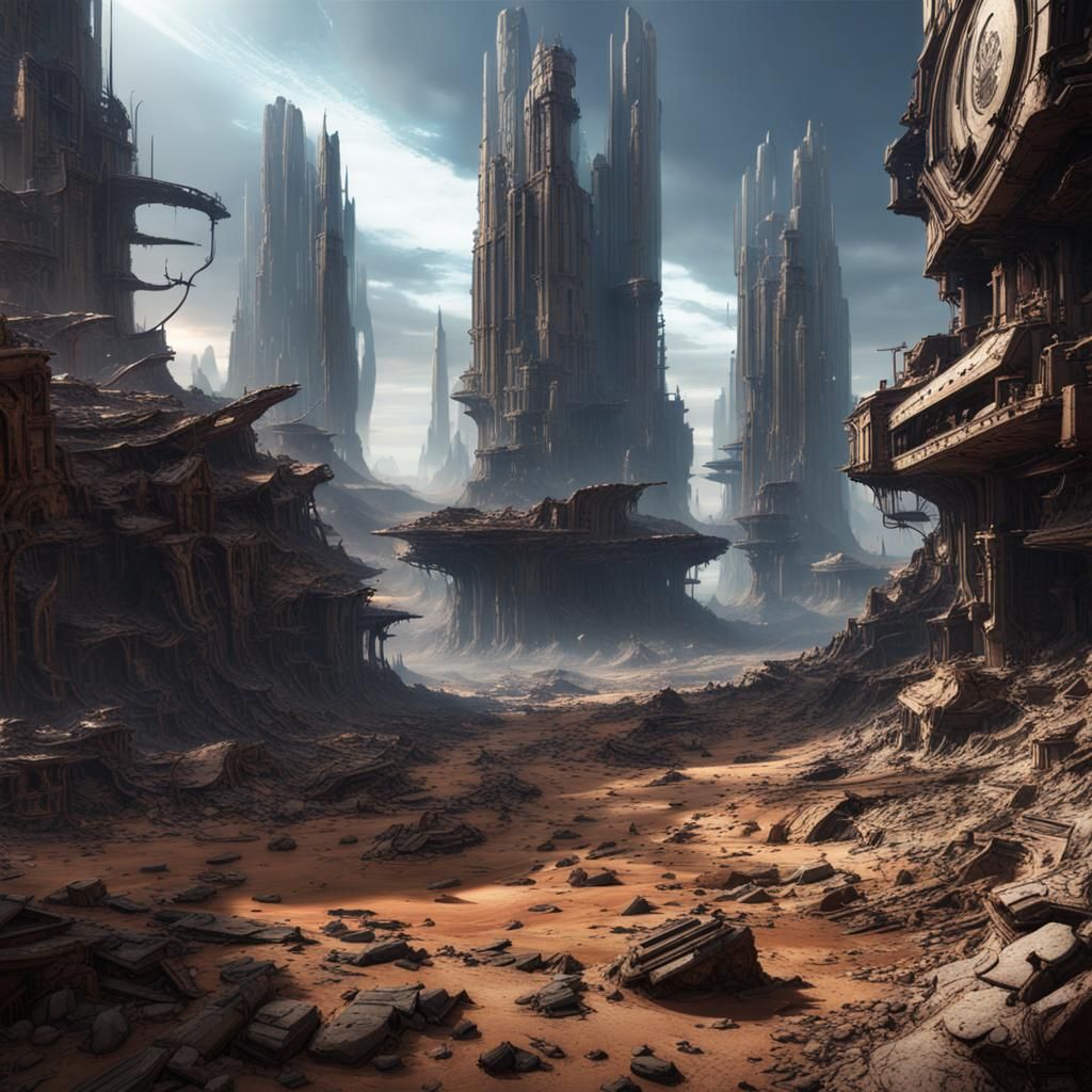 Desolation - AI Generated Artwork - NightCafe Creator