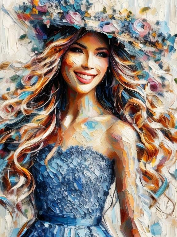 Beautiful Lovely Lady - AI Generated Artwork - NightCafe Creator