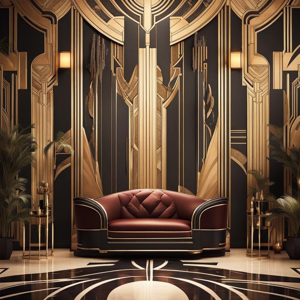 Art Deco Inspired - AI Generated Artwork - NightCafe Creator