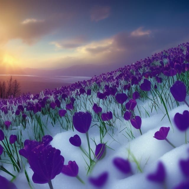 Spring is coming #7 - AI Generated Artwork - NightCafe Creator