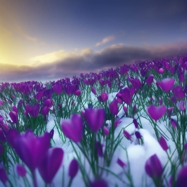 Spring is coming #8 - AI Generated Artwork - NightCafe Creator