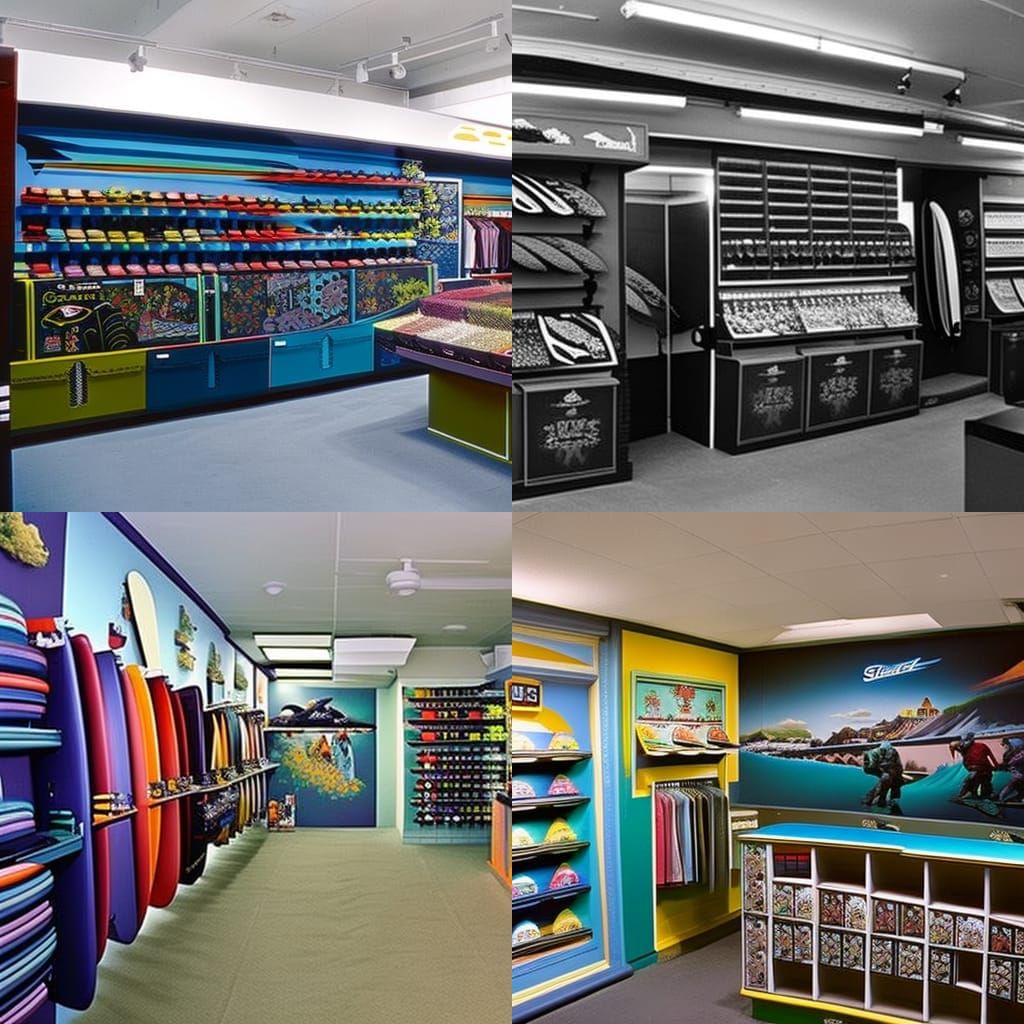 Crystals surf and skate shop. Rockingham City. Big Rob and Franco are ...