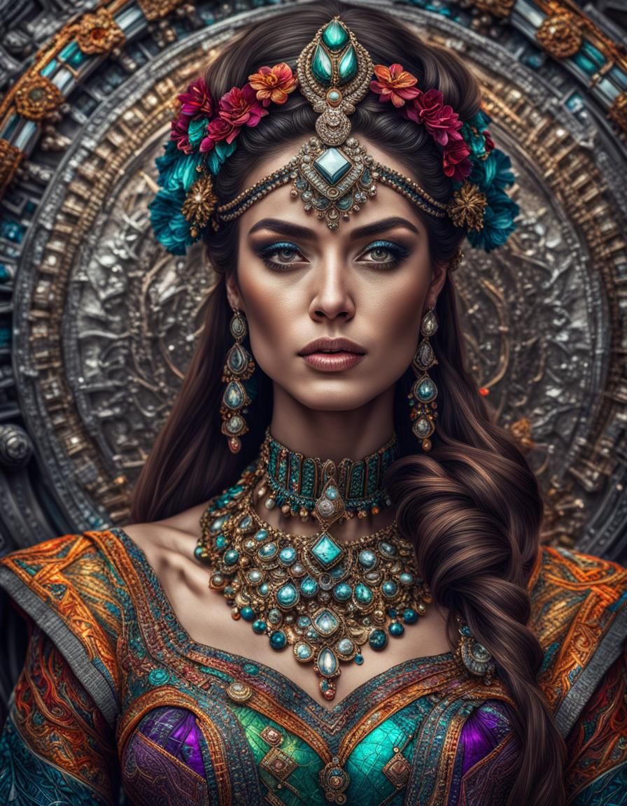 Another exotic princess - AI Generated Artwork - NightCafe Creator