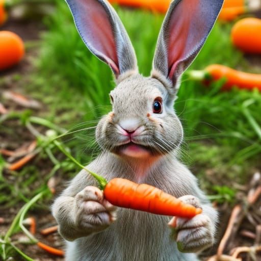 Wanna buy a cawwot? - AI Generated Artwork - NightCafe Creator